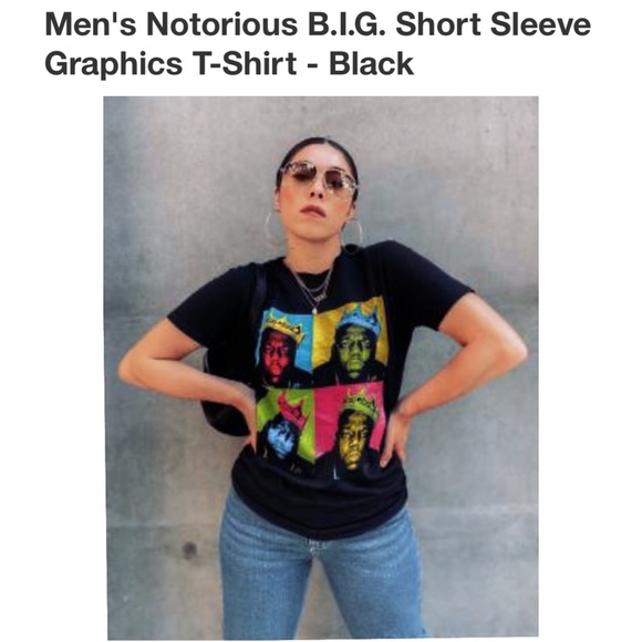 Brooklyn Mint | Tops | Notorious Big Biggie Smalls Black Pop Art ...